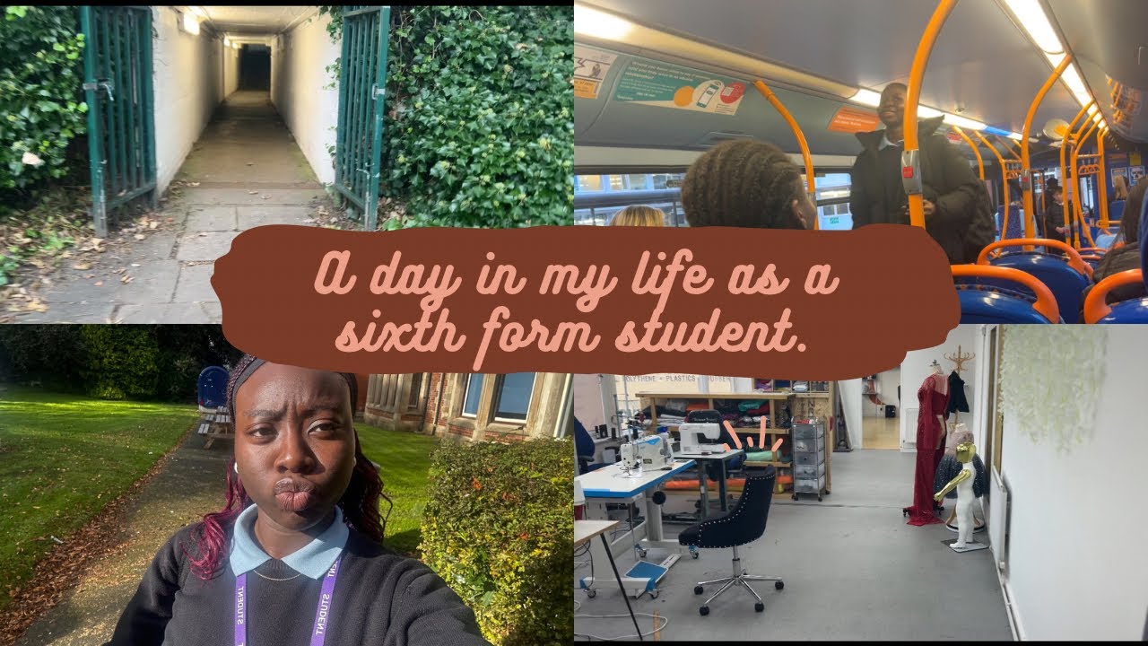 A Day In My Life As A Sixth form Student In UK 🇬🇧 | Trying Out A New ...