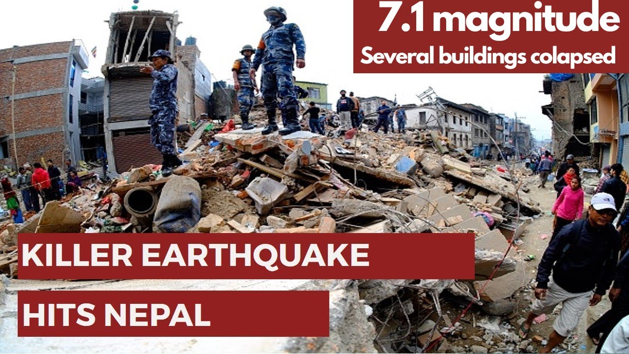 Heavy Earthquake in Nepal Tibet | 111 people killed | Several Buildings ...