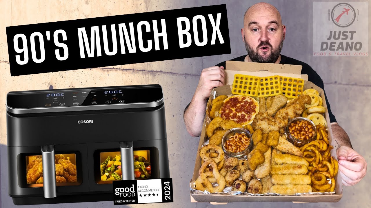 I RECREATED THE VIRAL 90's MUNCH BOX using my Cosori Dual Basket Air ...