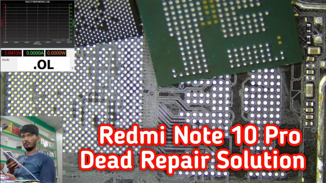 Redmi Note 10 Pro Dead Repair By MULTI REPAIRING LAB - YouTube