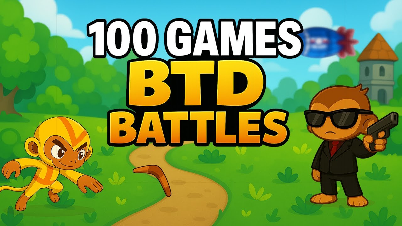 I Played 100 Games of BTD Battles - YouTube