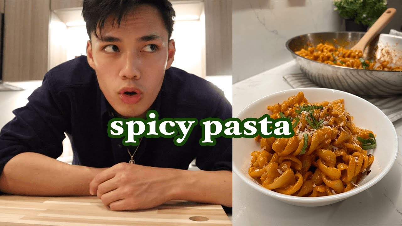 living with newt // cooking vodka pasta, new merch release, parsley rug ...