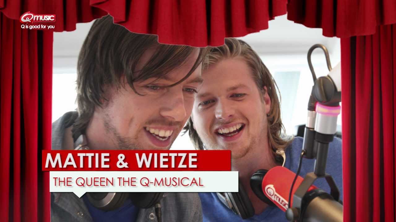 The Queen de Q-musical // Mattie & Wietze @ Q-music - YouTube