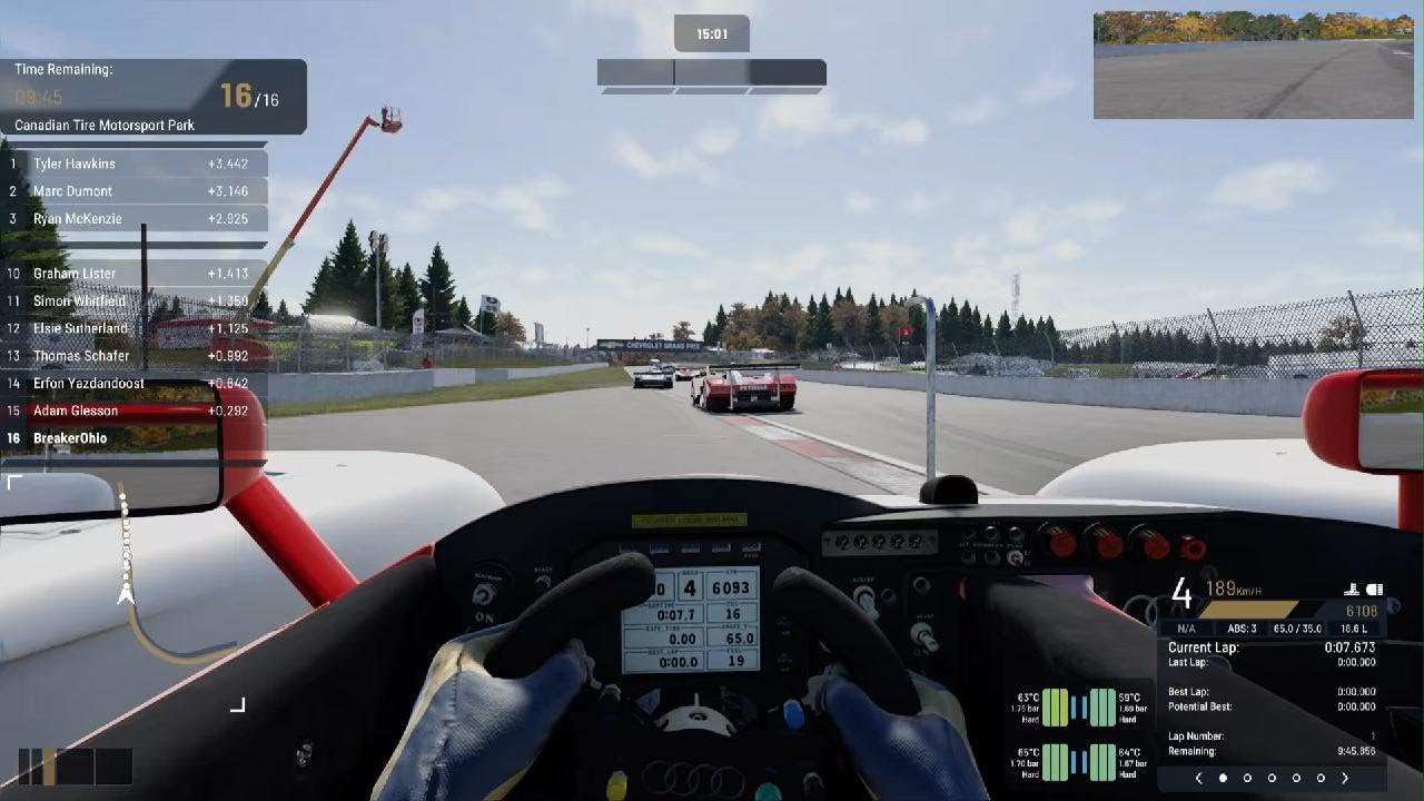Project Motor Racing Patch 1.5.0.1 AI fixed Canadian Tire Motorsport ...