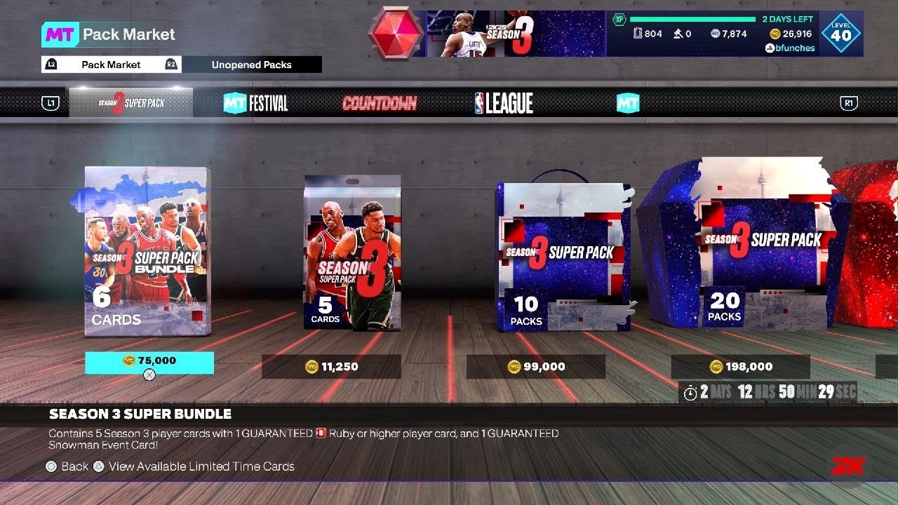 NBA 2K25 S3 SUPER BOX - YouTube