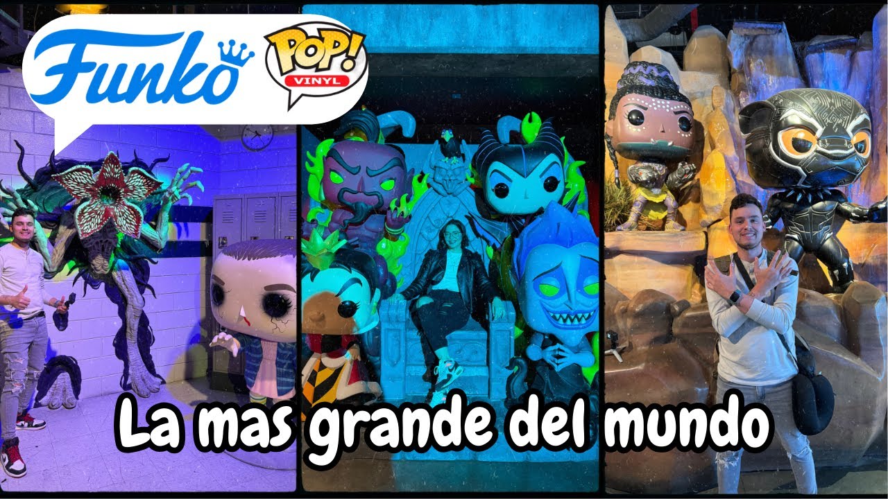 Asi es la tienda de FUNKO POP mas grande del mundo en Los Angeles CA ...