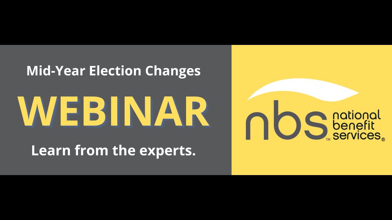 Mid-Year Election Changes Webinar - YouTube