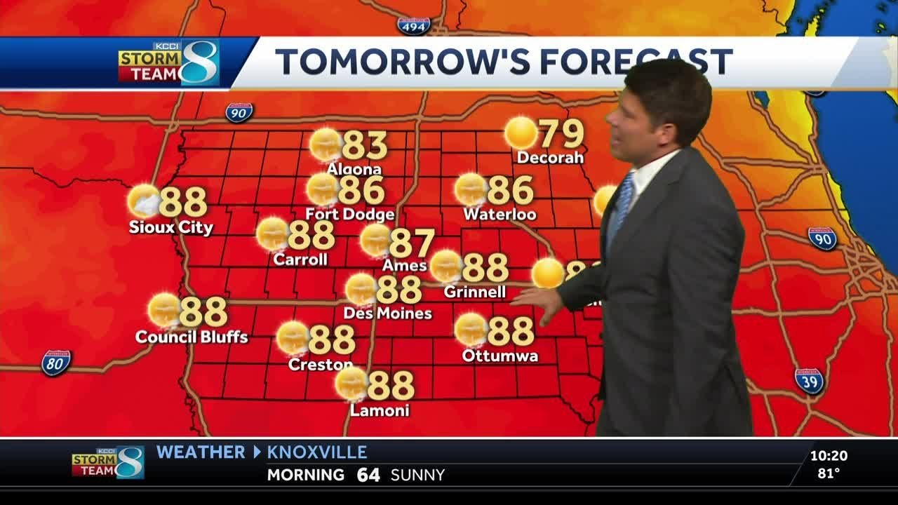 Iowa weather: Sweltering heat wave coming next week - YouTube