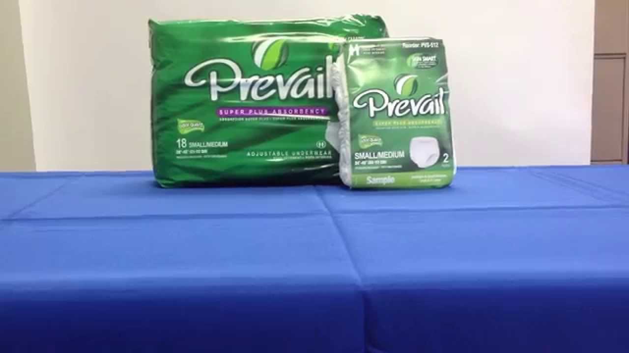 Prevail Super Plus Absorbency - YouTube