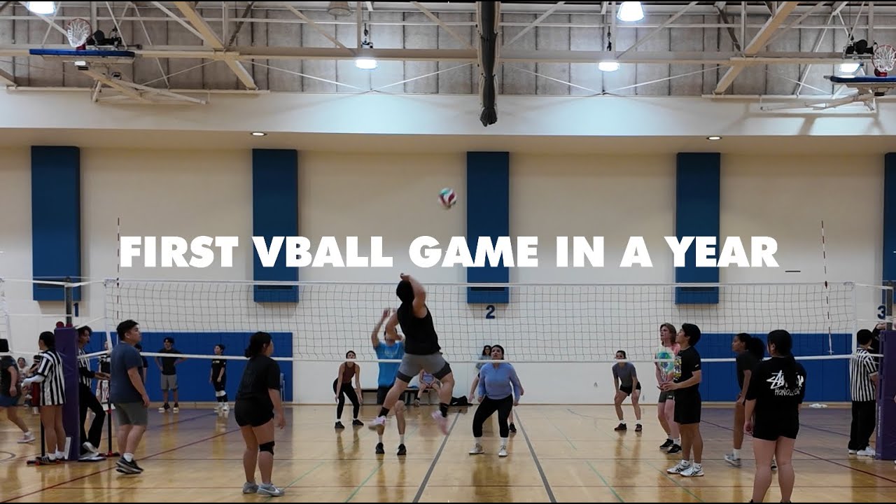 MY FIRST VOLLEYBALL GAME IN A YEAR! (VBALL HIGHLIGHTS 10.21.2025) - YouTube