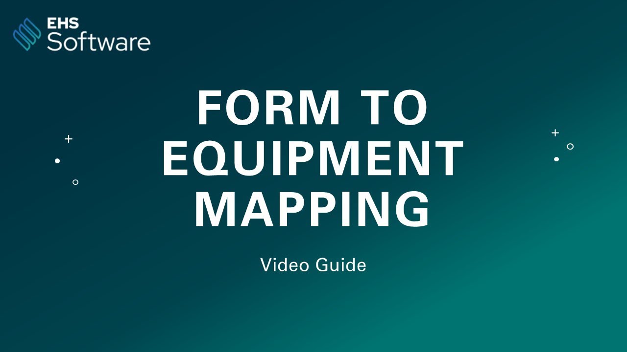 Form to Equipment Mapping - YouTube