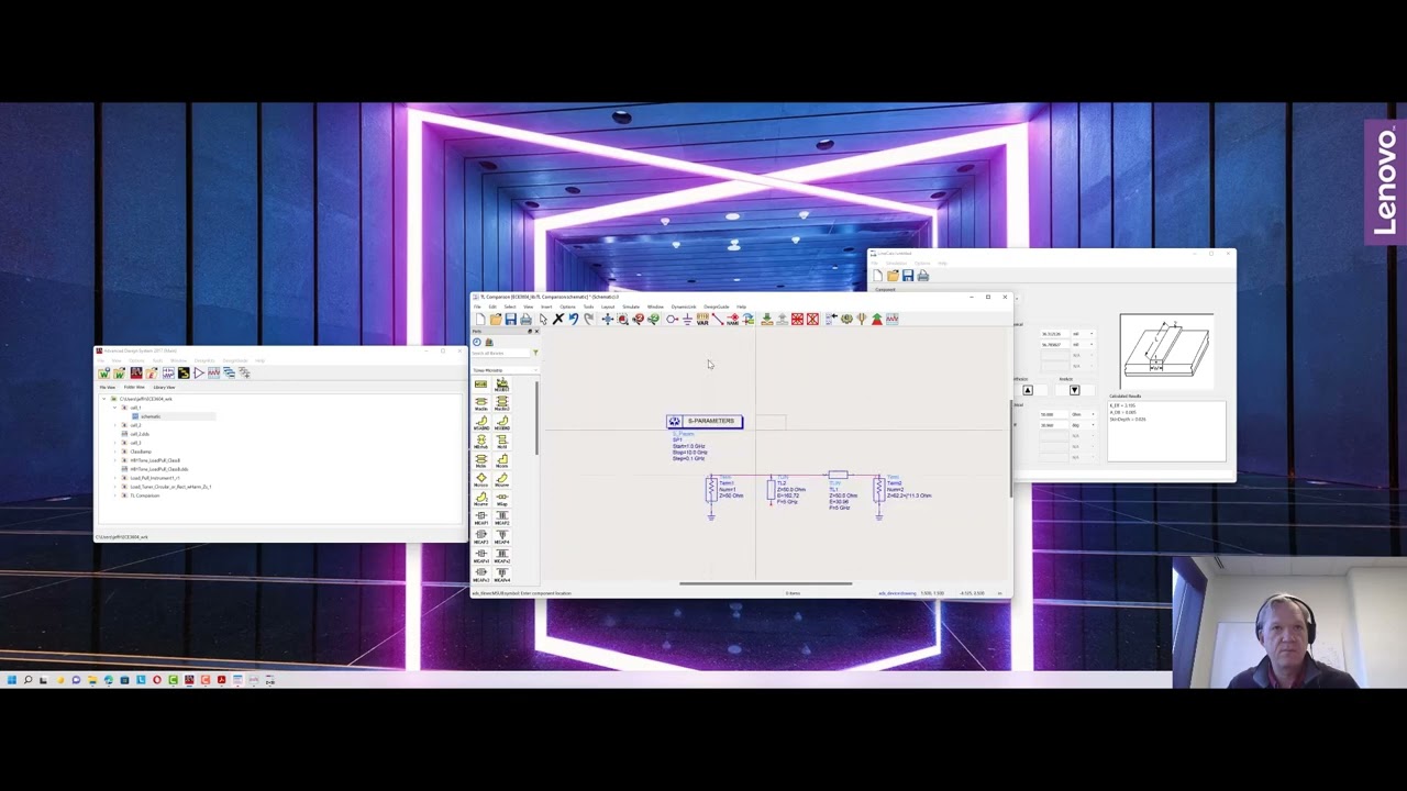 ADS - Designing a Microstrip Matching Network - YouTube