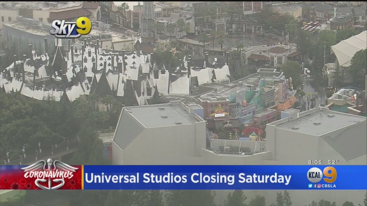 Universal Studios Hollywood To Temporarily Close Over Coronavirus ...