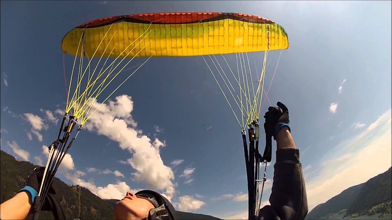 Beginning of Acro Paragliding 2014 - YouTube