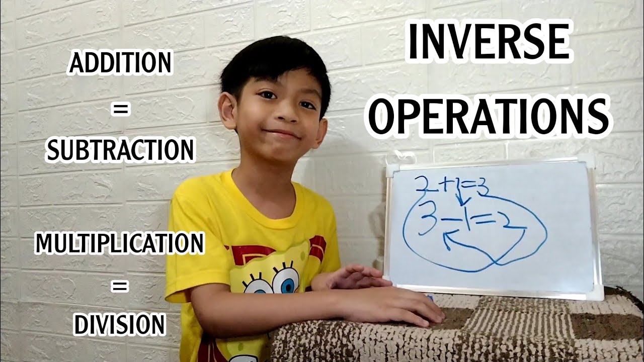 INVERSE OPERATIONS FOR GRADE 1 | ADDITION , SUBTRACTION ...
