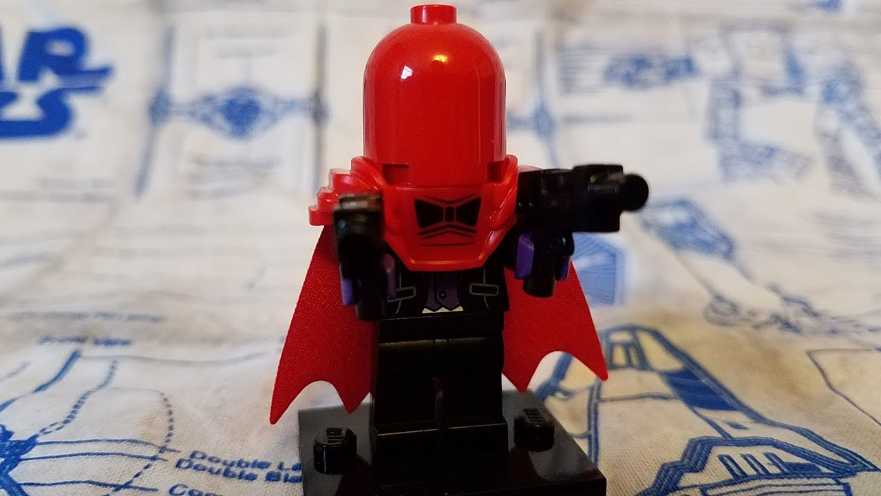 LEGO Batman Movie Minifigure Series 17 Red Hood - YouTube