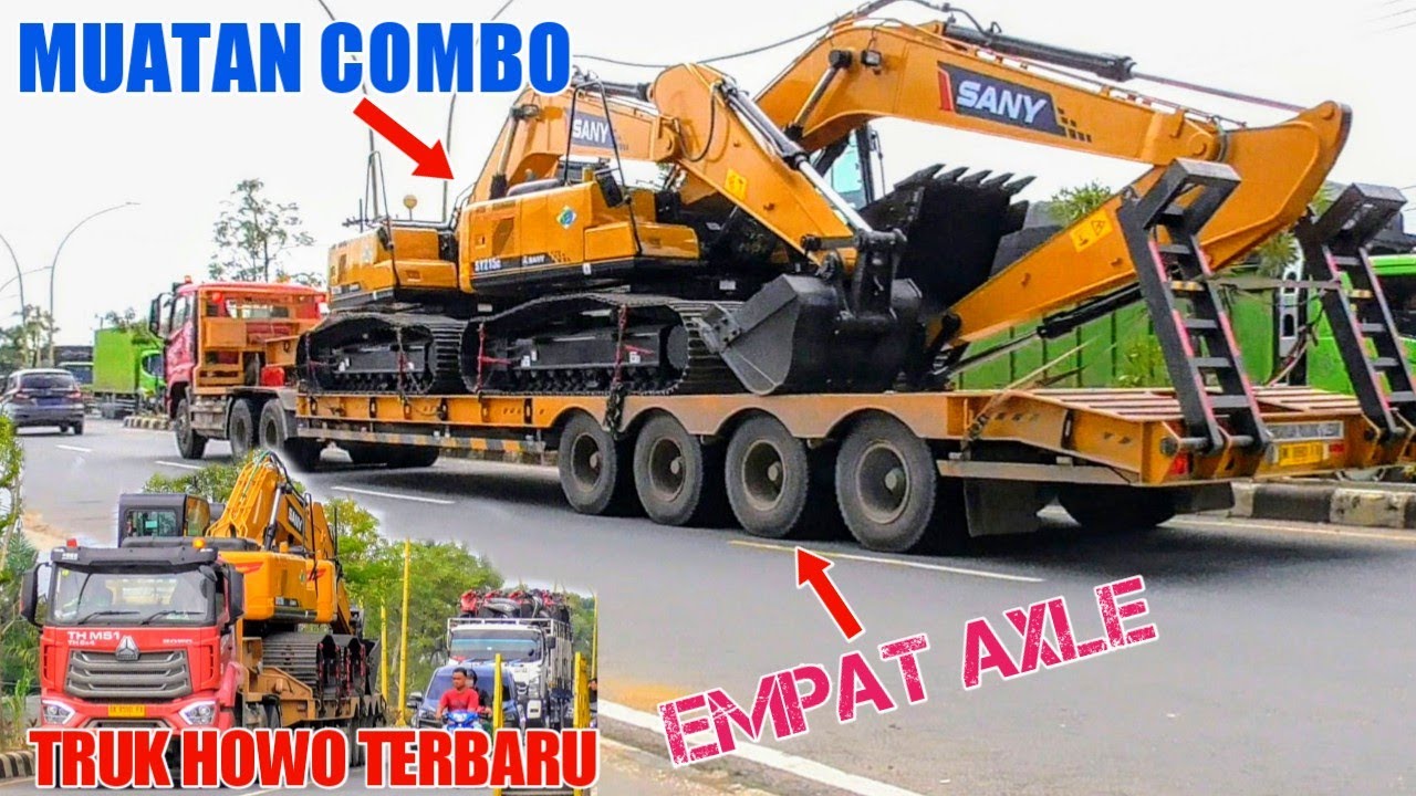 TANJAKAN PALING GANAS, FUSO HINO MERAYAP DI TANJAKAN, SCANIA BUNTUT ...