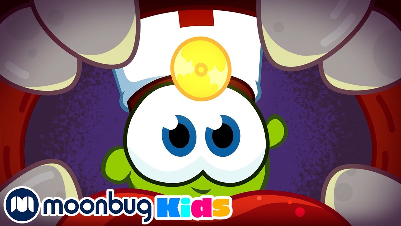 Doctor Nom - An apple a day! | Om Nom Stories: Nibble-Nom | Funny ...
