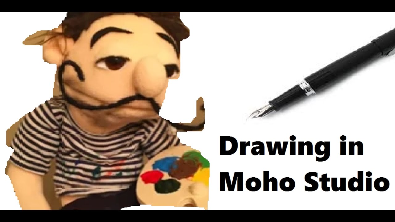 DRAWING IN MOHO STUDIO - YouTube