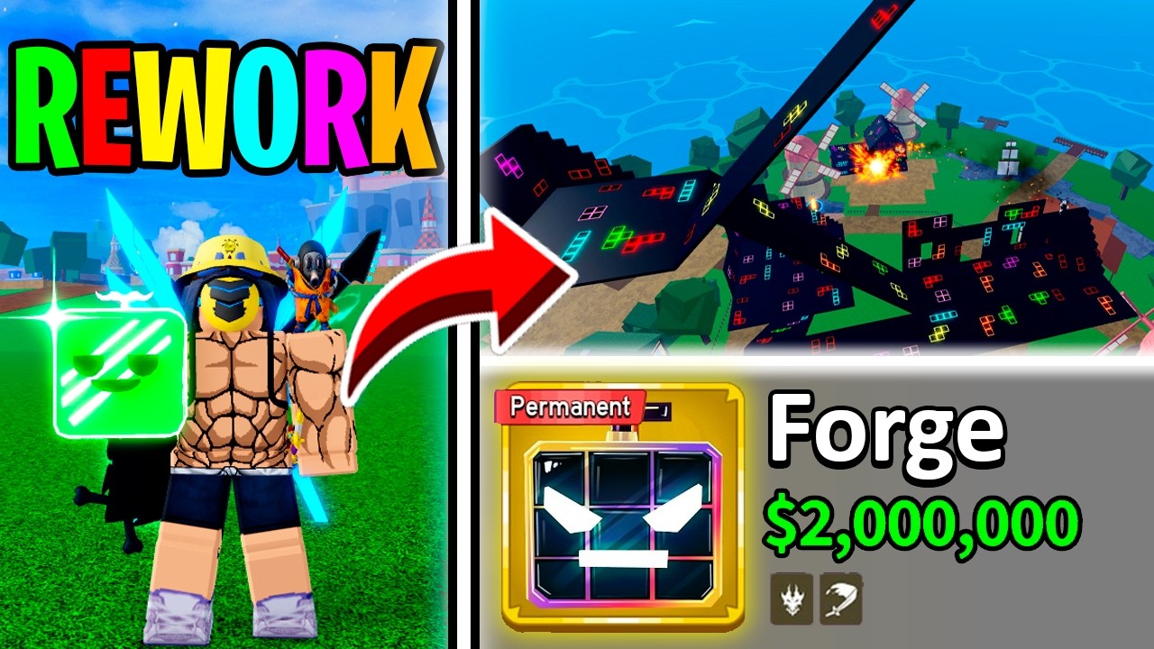 Nueva FRUTA FORGE en Blox Fruits?! 😱 (UPDATE 26) - YouTube