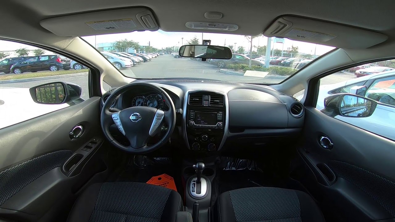 2017 Nissan Versa Note SV Interior - YouTube