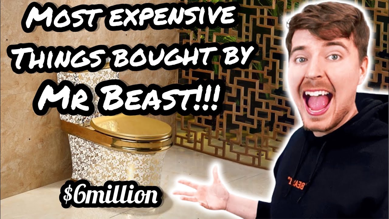 Most expensive things Mr beast bought! - YouTube