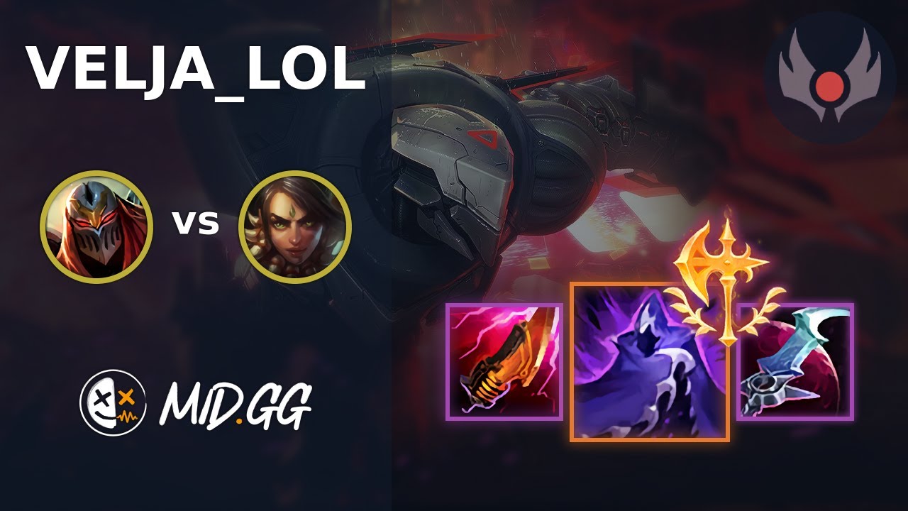 MID.GG: [ velja_lol ] Zed JUNGLE vs Nidalee | EUW GRANDMASTER | LOL ...