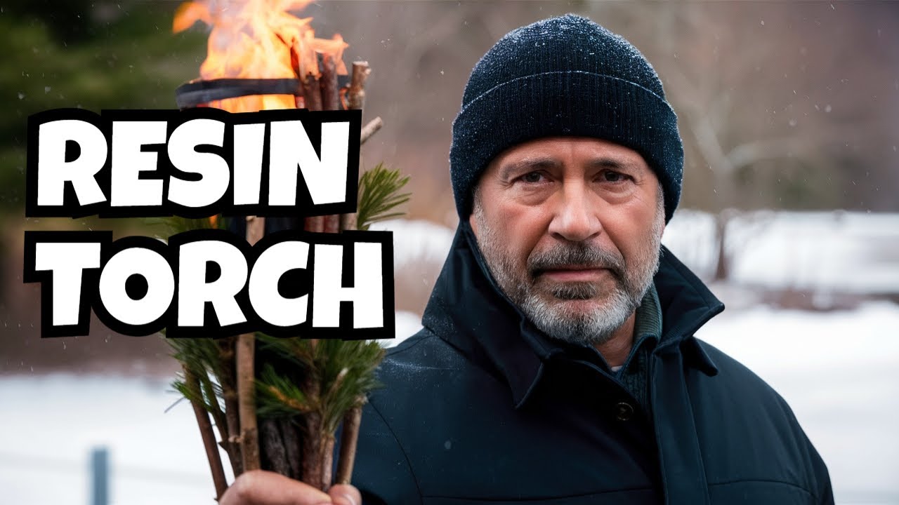 Stay Lit in Any Weather: How to Make a Waterproof Pine Resin Torch for ...