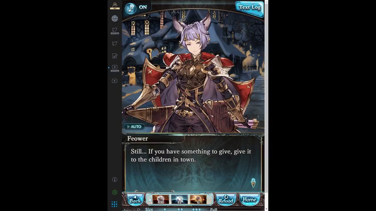 [Granblue Fantasy] Feower/Quatre - Holiday Scene 2 - YouTube