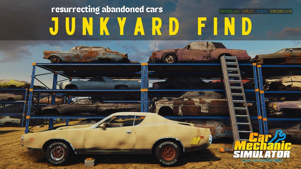 Picking up a car from Junkyard for restoration | CMS 2021 - YouTube