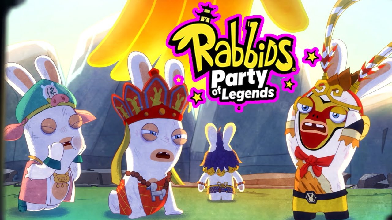 Rabbids Party of Legends - Story Mode part 2 - 2 player - Switch - YouTube