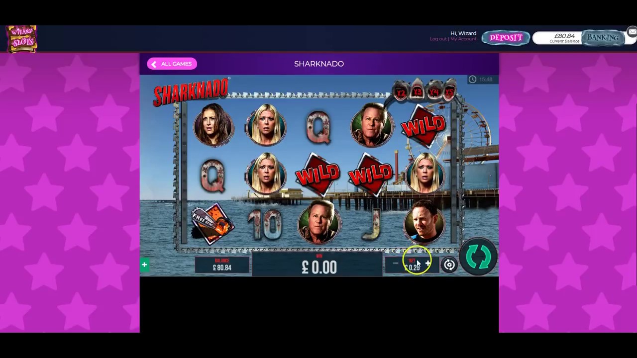 Sharknado Slot Game on Wizardslots.com - YouTube