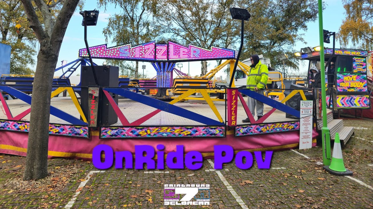 OnRide: Sizzler @ Funder park Funfair 24 - YouTube
