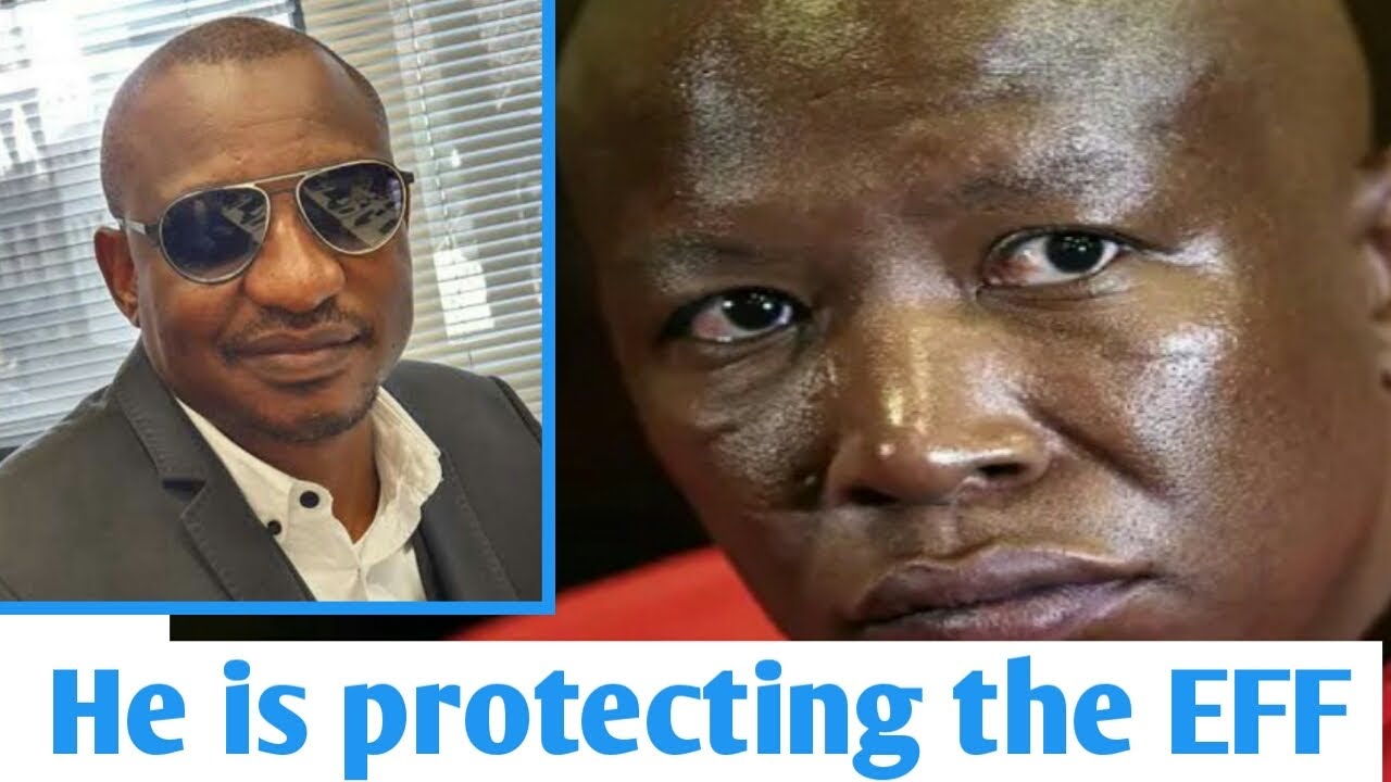 A well known Zimbabwean Ali Naka is protecting the EFF,this is what he ...