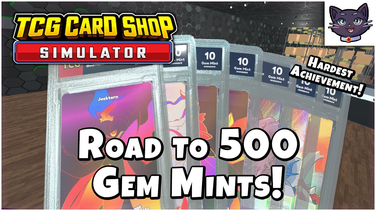 Road to 500 Gem Mint Graded Cards in TCG Card Shop Simulator!! - YouTube