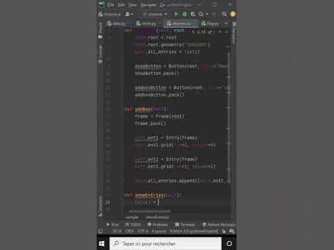 Creating Multiple Entry Boxes Automatically using Python Tkinter GUI # ...