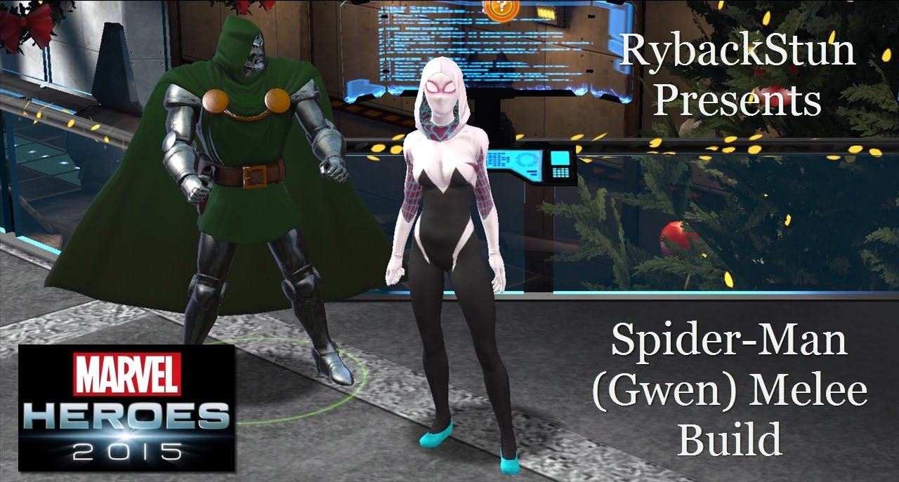 Marvel Heroes: Spider-Man(Gwen) Melee Build - YouTube