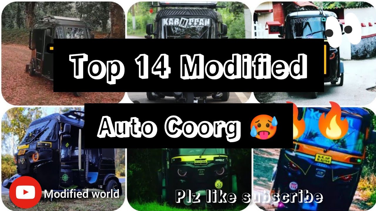 Top 14 modification auto .. Coorg 🥵..plz like subscribe 🙏 - YouTube