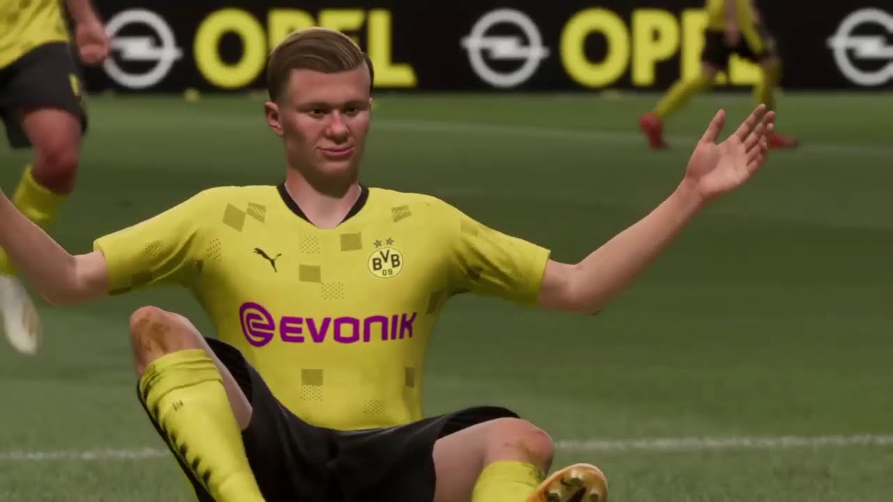 Erling Haaland All Celebrations Fifa 21 - 2021 - YouTube