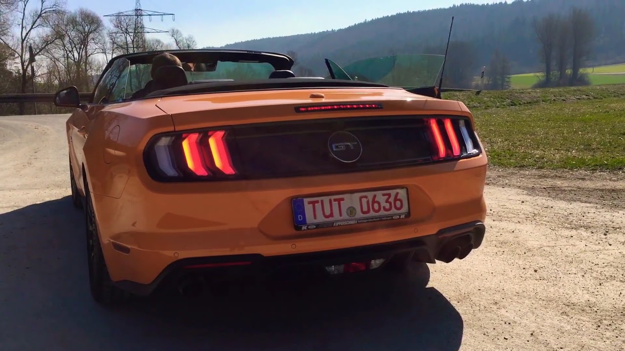 2019 Mustang GT Sound - YouTube