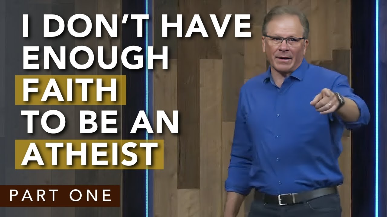 I Dont Have Enough Faith To Be An Atheist Part 1 Dr Frank Turek
