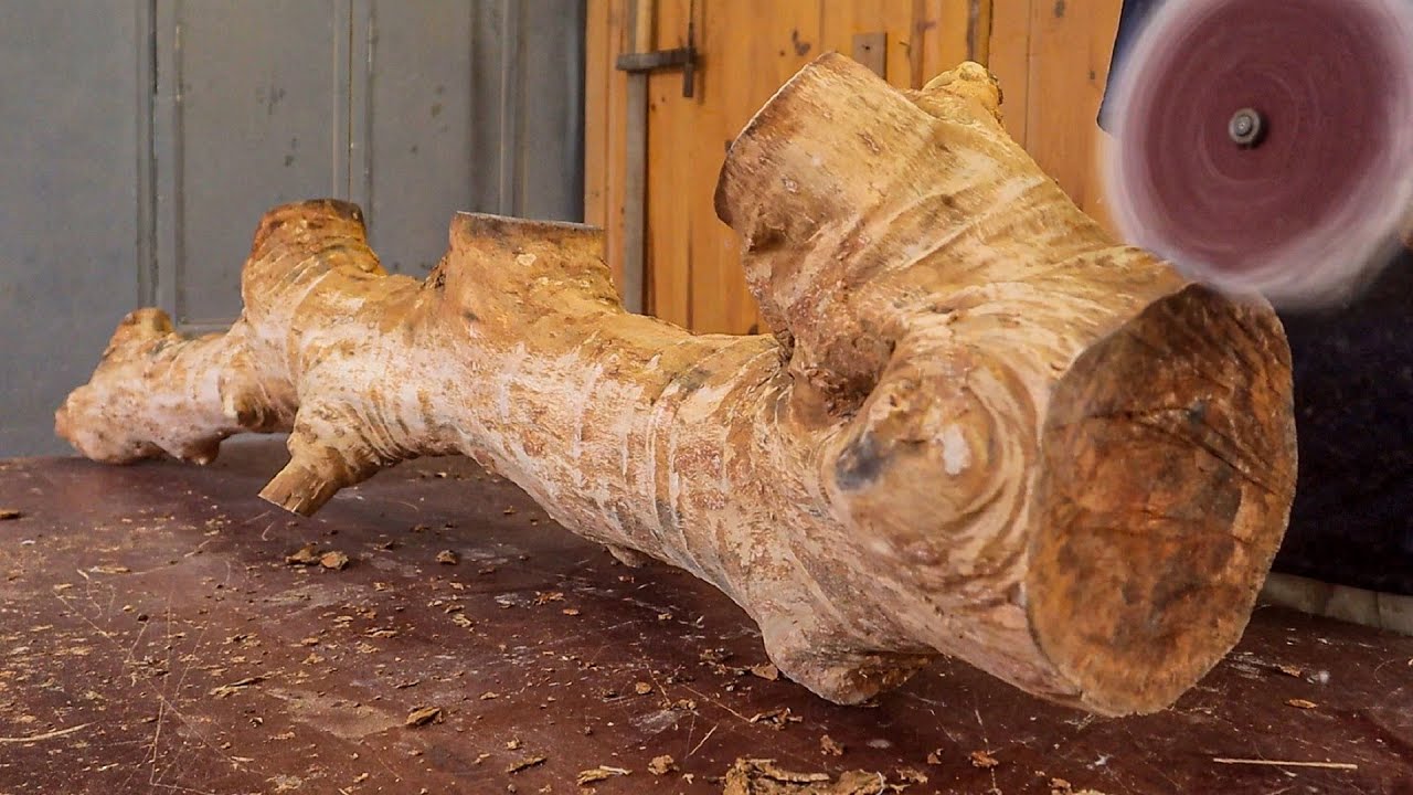Extremely Impressive Design From Deformed Tree Trunks // Building ...