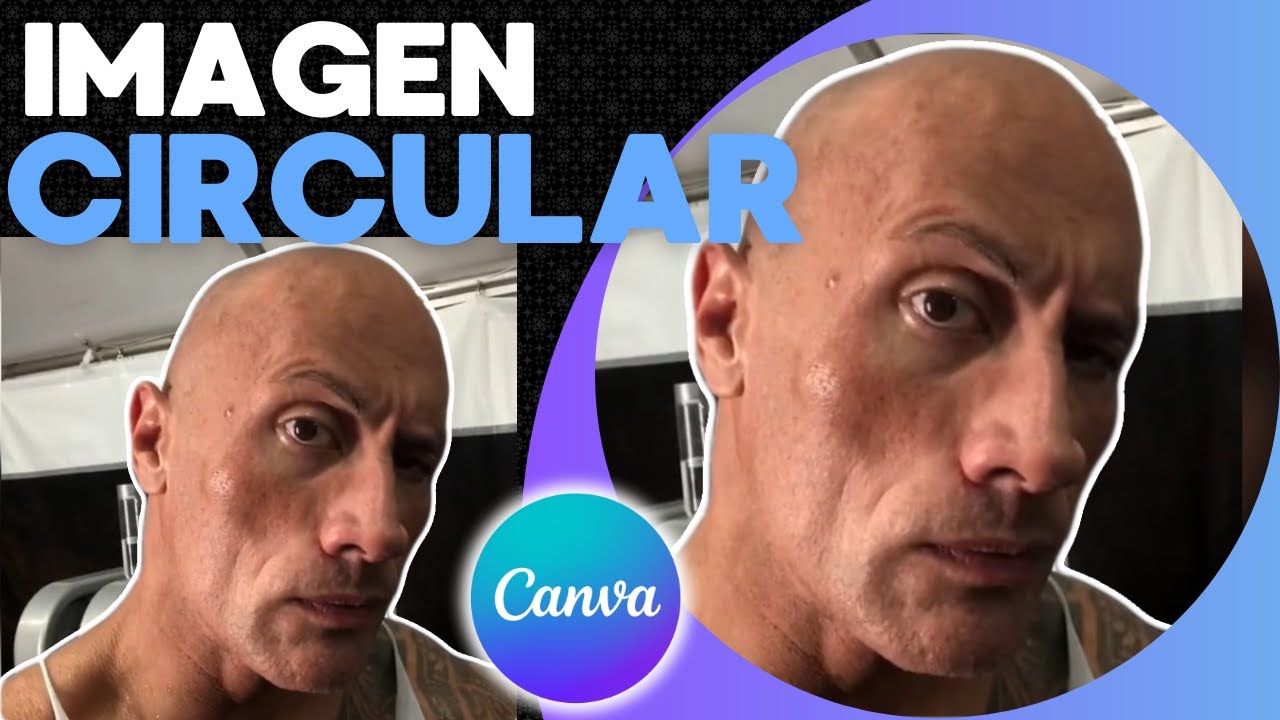 Como HACER UNA IMAGEN CIRCULAR en Canva │ Imágenes con forma │ - YouTube