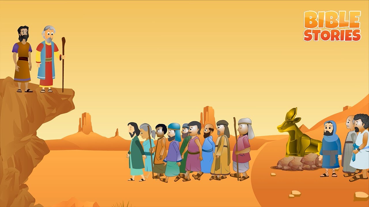 The tablets were smashed by Moses! | Bible Stories for kids - YouTube