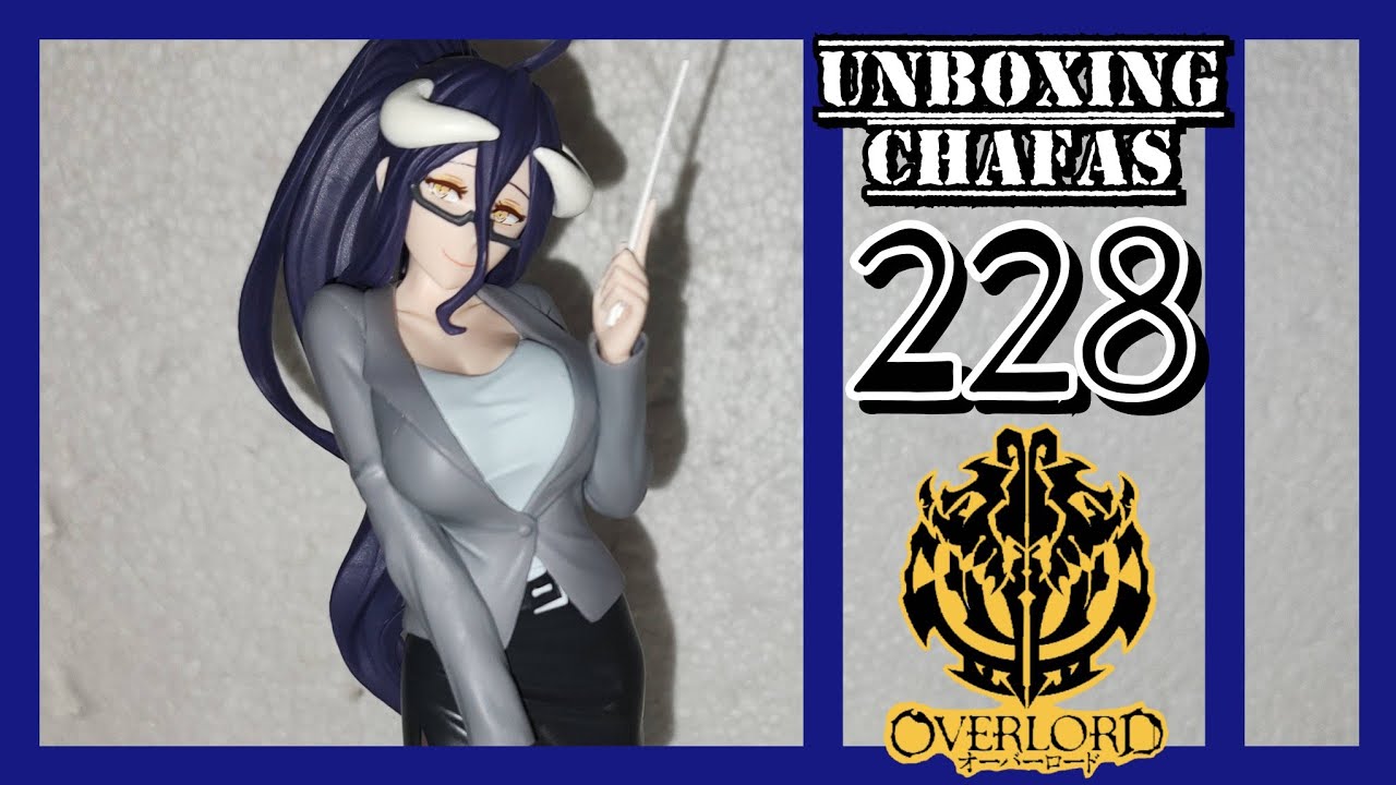 Unboxing 228 • Albedo versión Teacher Style de Overlord de Banpresto ...