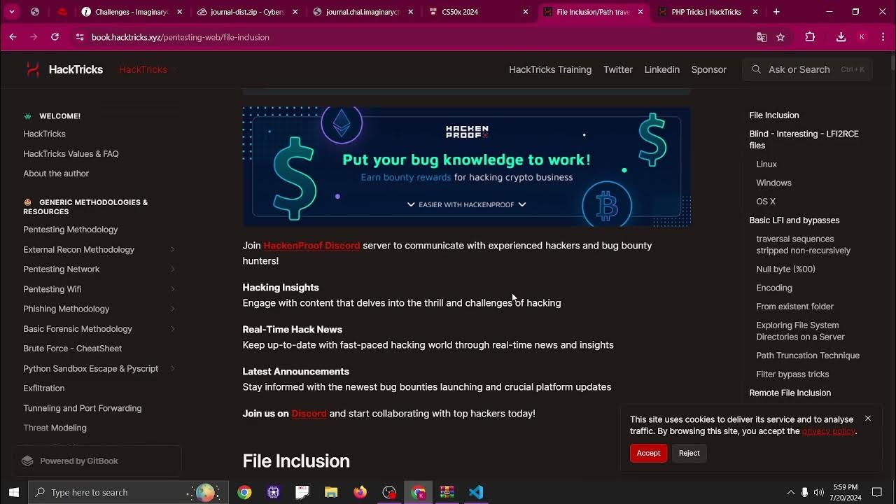 Imaginary CTF - Journal Writeup - YouTube