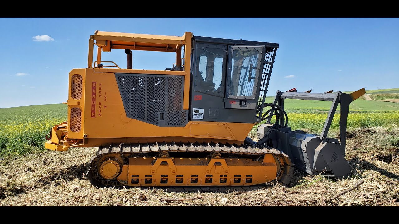 CMI 250 mulcher - YouTube