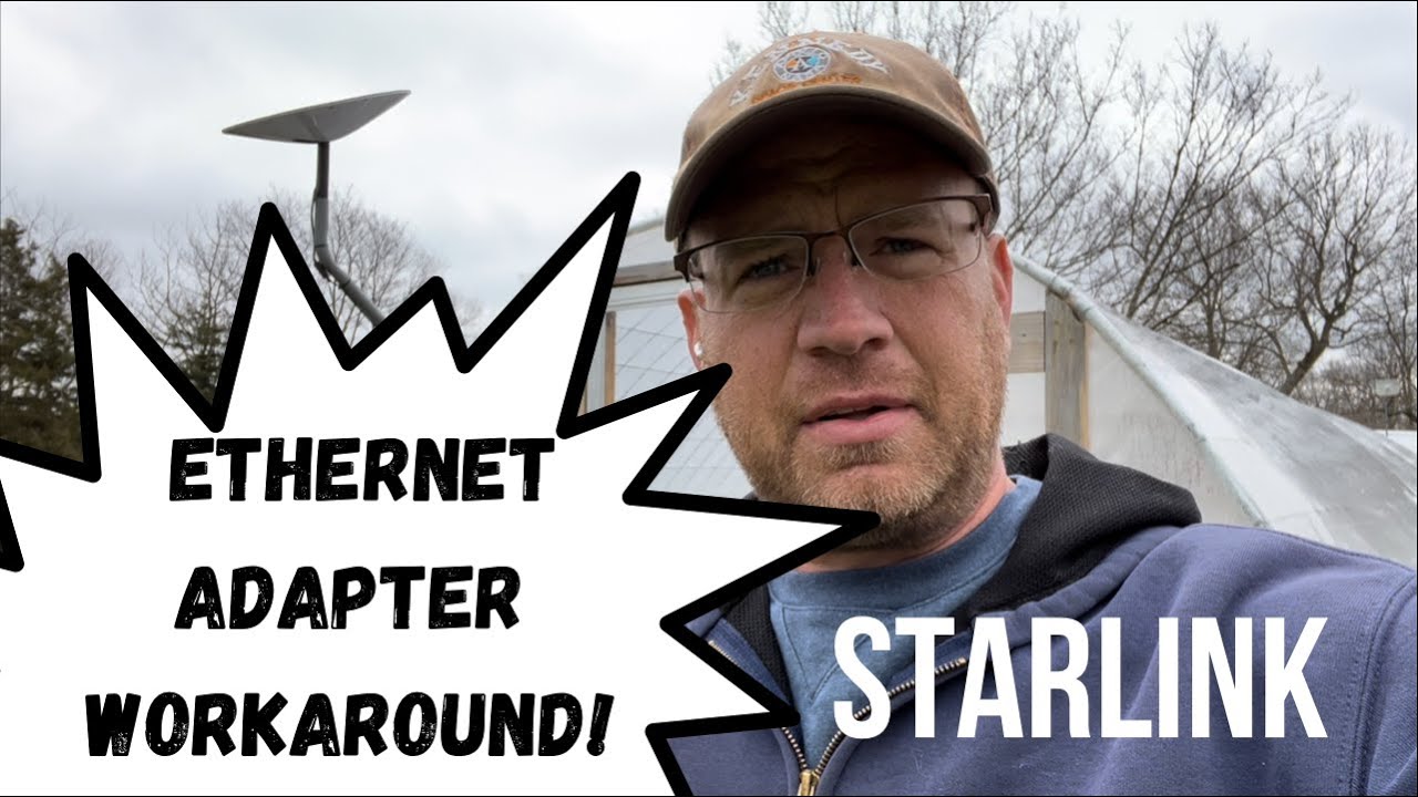 Starlink Square Dish Ethernet Adapter Hack (for 30 bucks) - YouTube