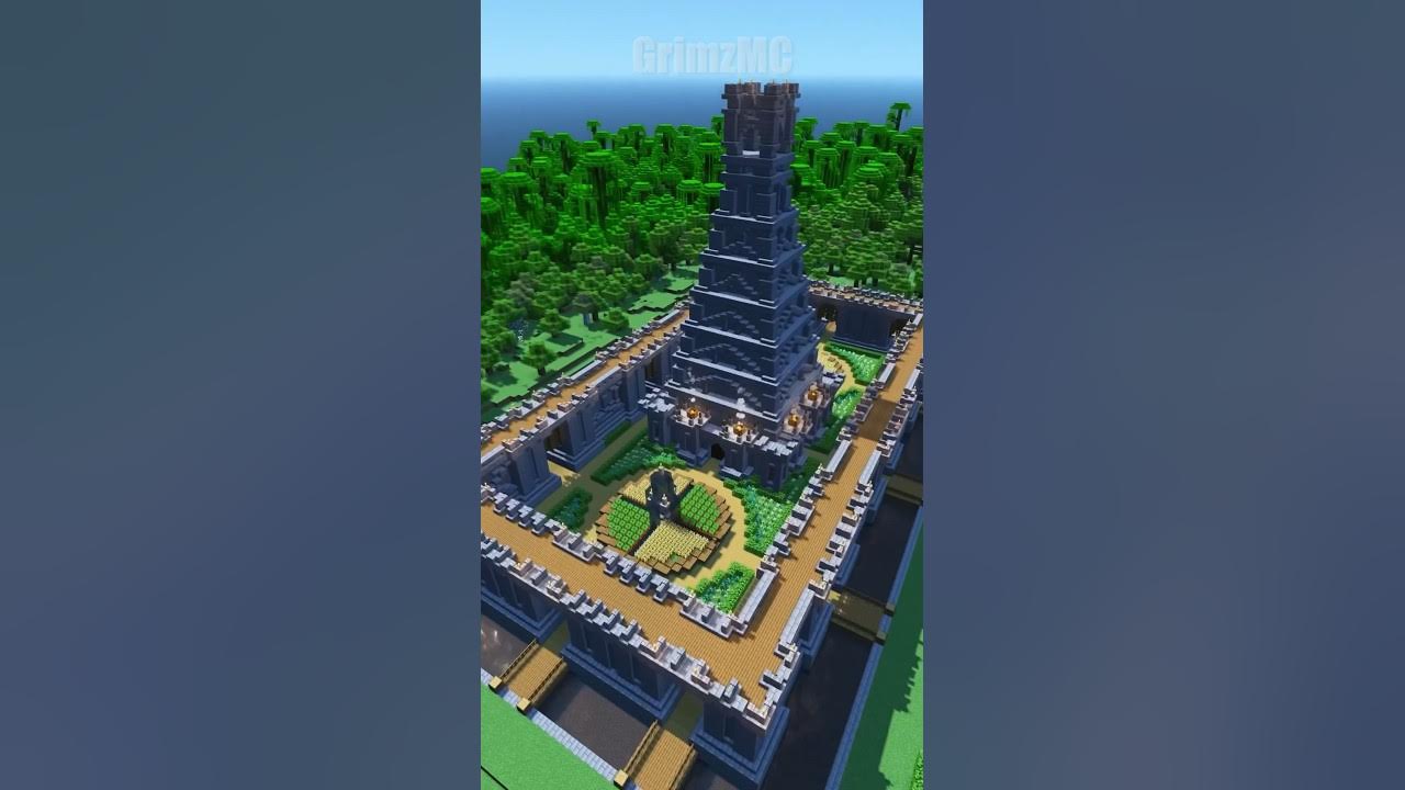 Minecraft Temple build Timelapse! #minecraftbuild #minecraft #gaming ...