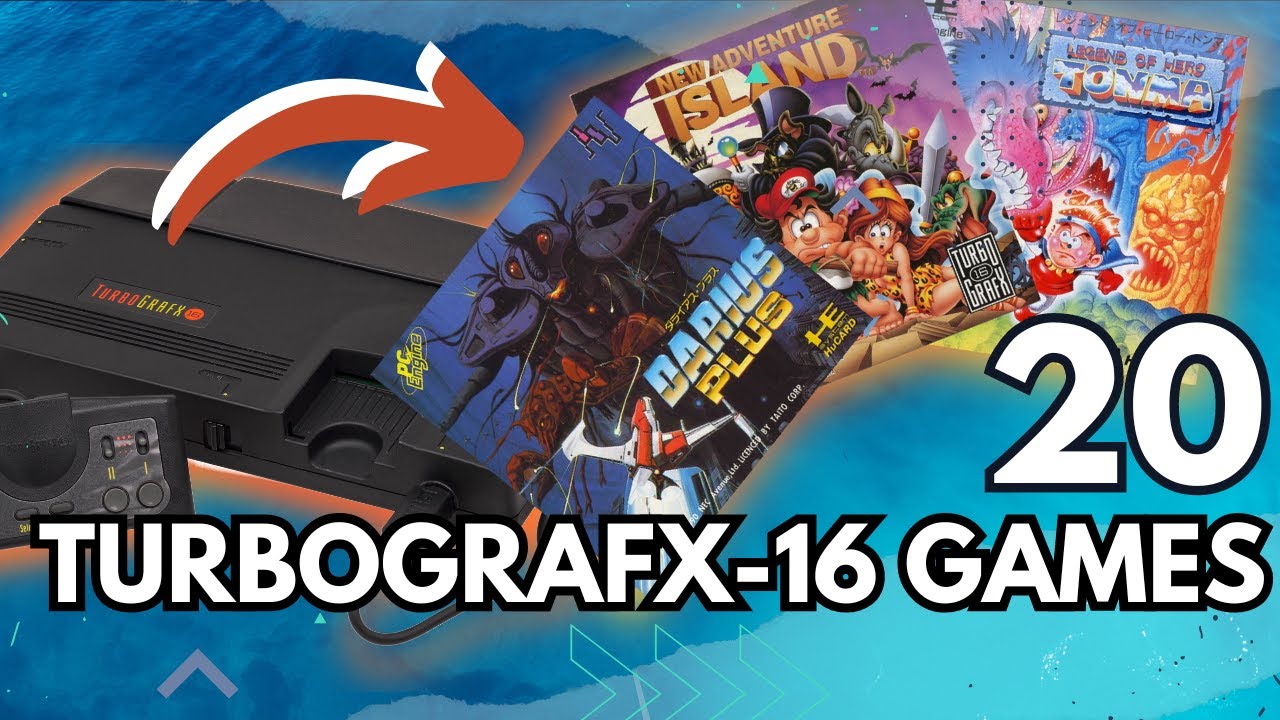 20 Nec TURBOGRAFX 16 games | 8BIT? 16BIT? 👍🏼 Better than GENESIS or 👎🏼 not? - YouTube